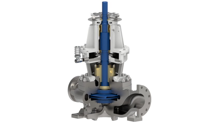 Vertical inline process pump KRI/KRIL (OH3)