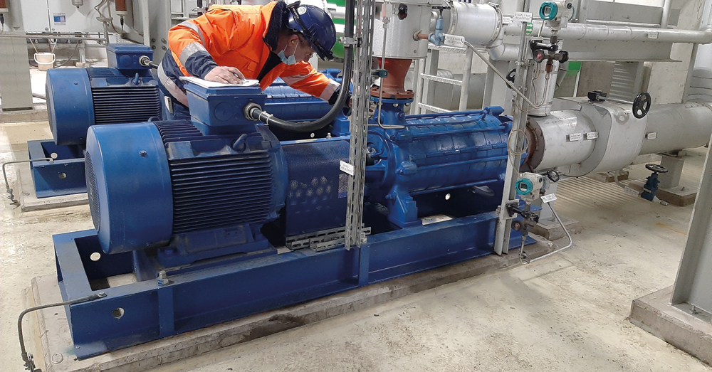 Service for pumps & systems & spare parts - worldwide